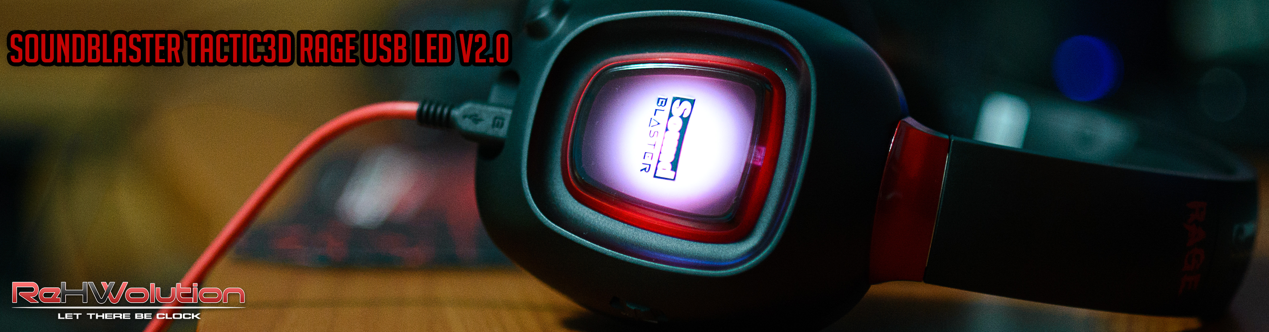 Creative SoundBlaster Tactic3D Rage USB LED V2.0 | Recensione - ReHWolution