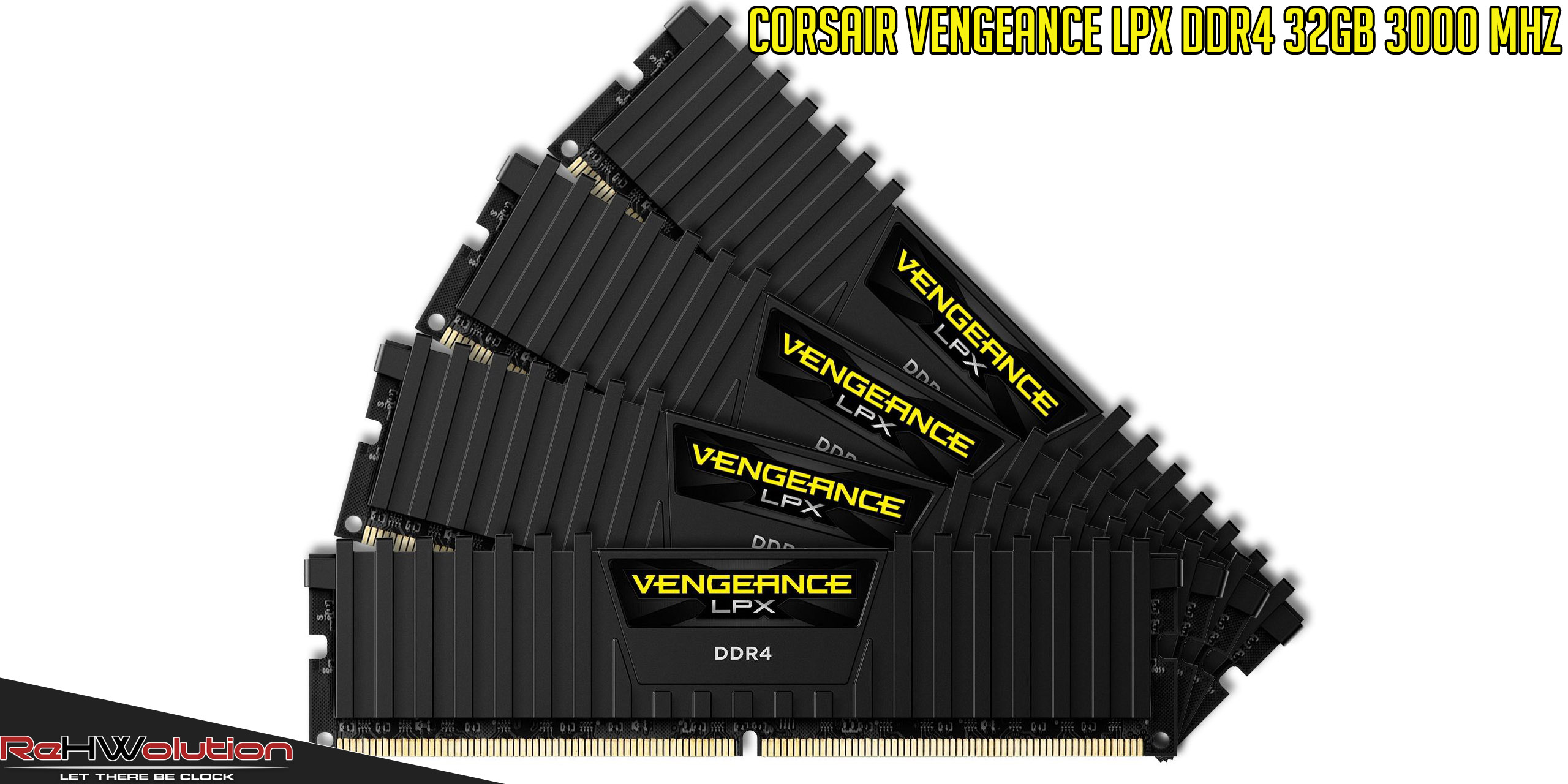 Corsair Vengeance LPX DDR4 32 GB 3000 MHz e Airflow - ReHWolution