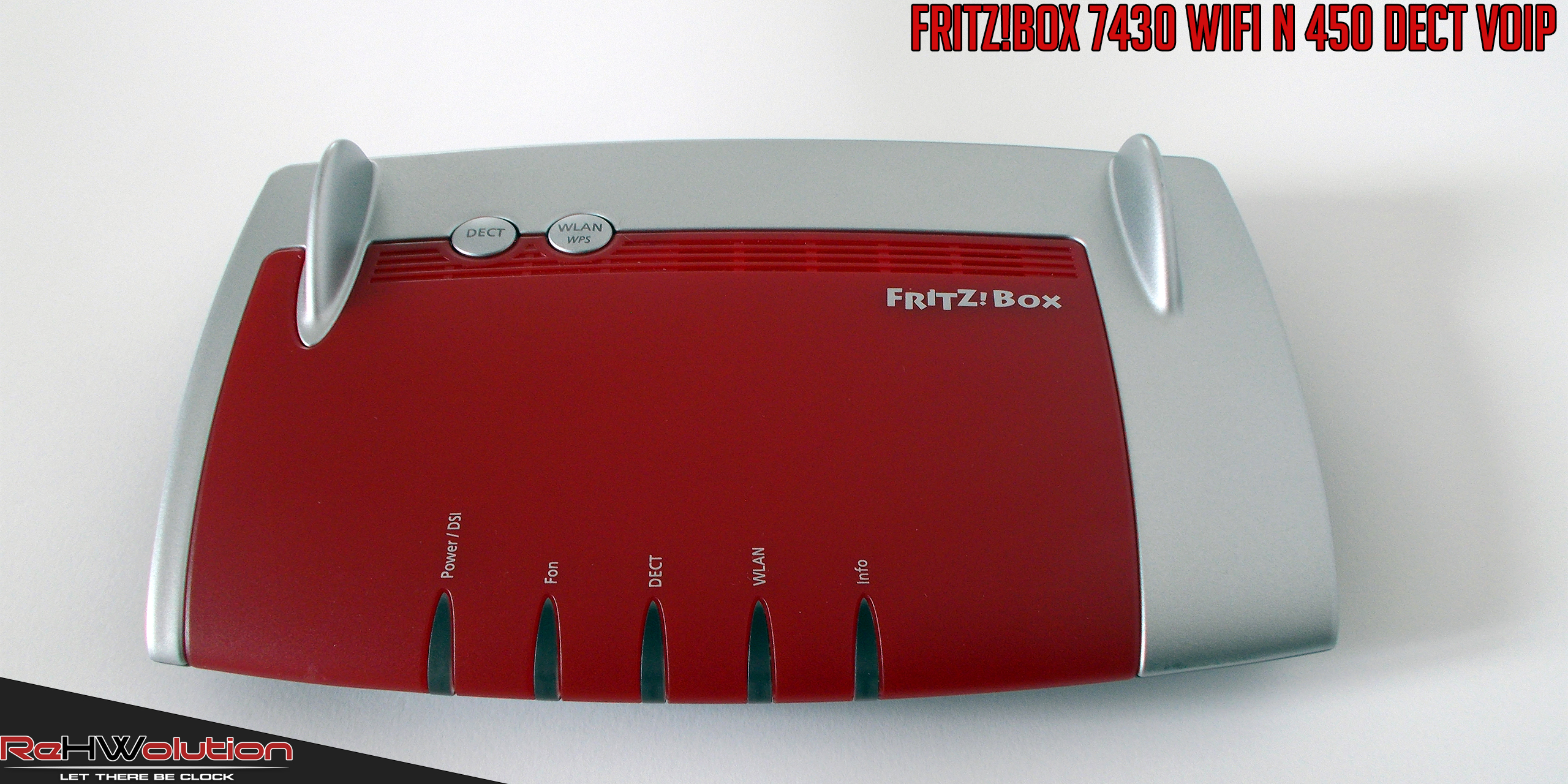 AVM Fritz!Box 7430 Router WiFi-N 450 VoIP DeCT | Recensione - ReHWolution