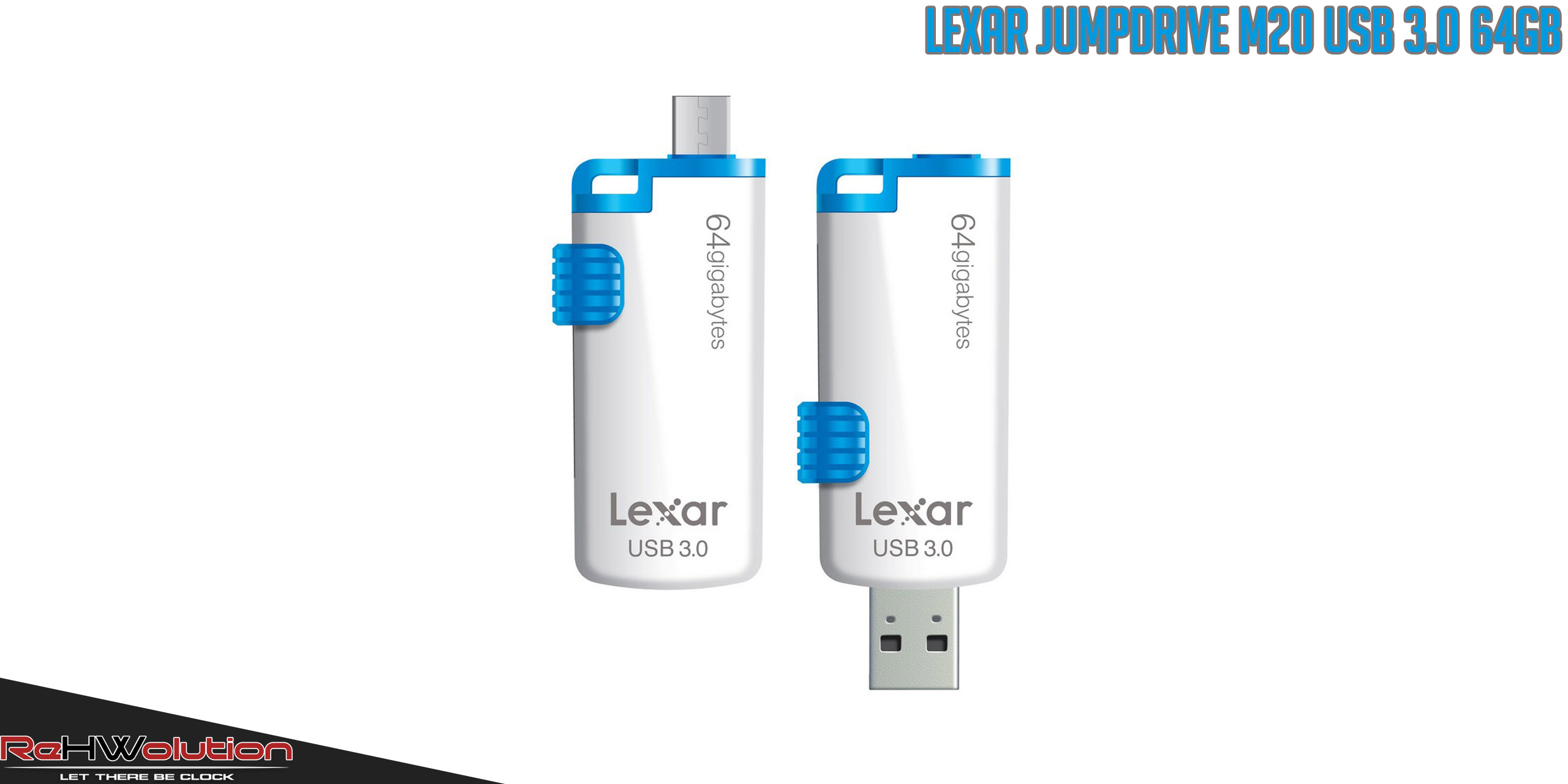 Lexar JumpDrive M20 USB 3.0 64 GB Flash Drive | Recensione - ReHWolution