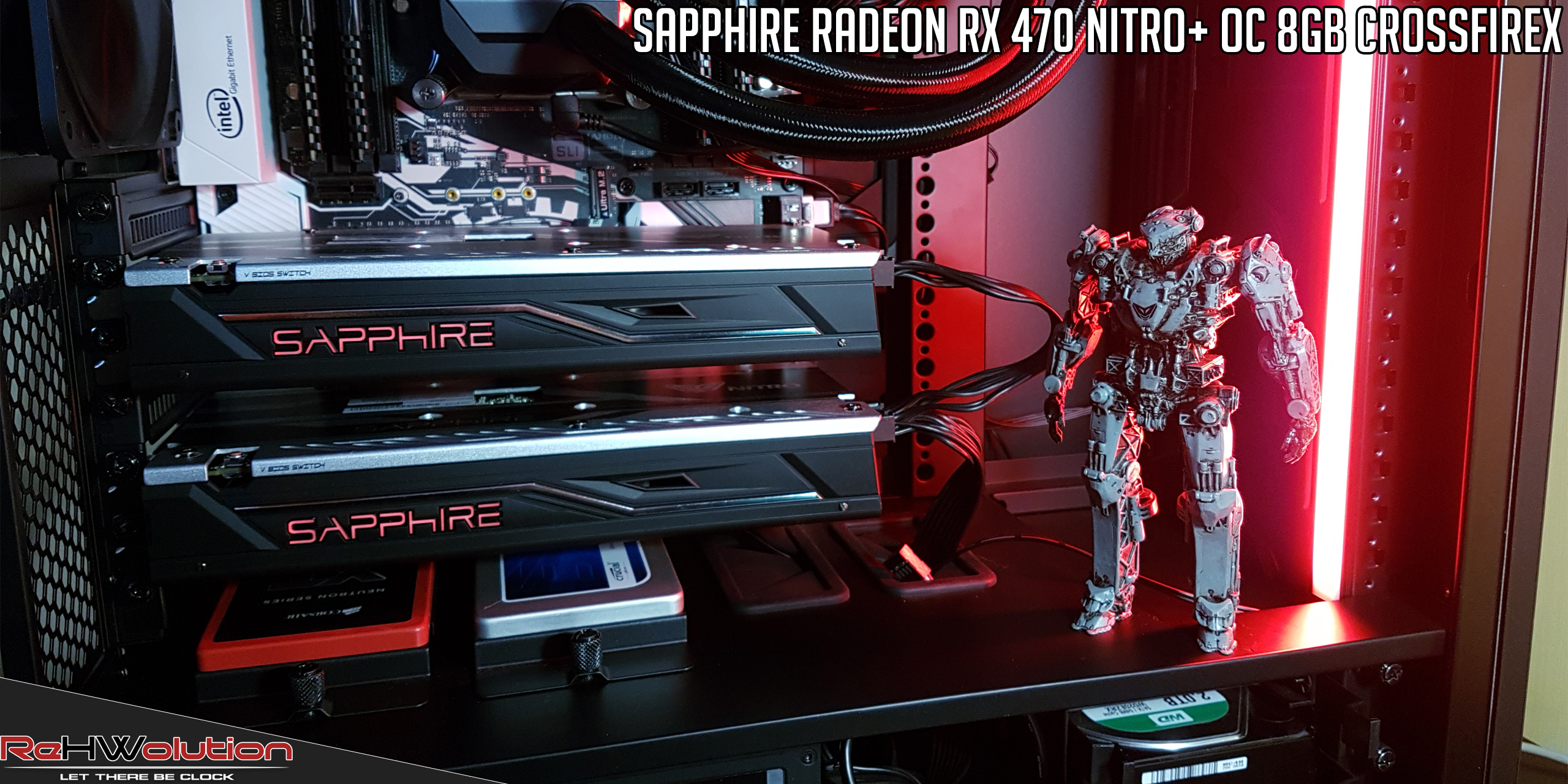 Sapphire Radeon RX 470 Nitro+ OC 8GB CrossFireX - Test - ReHWolution