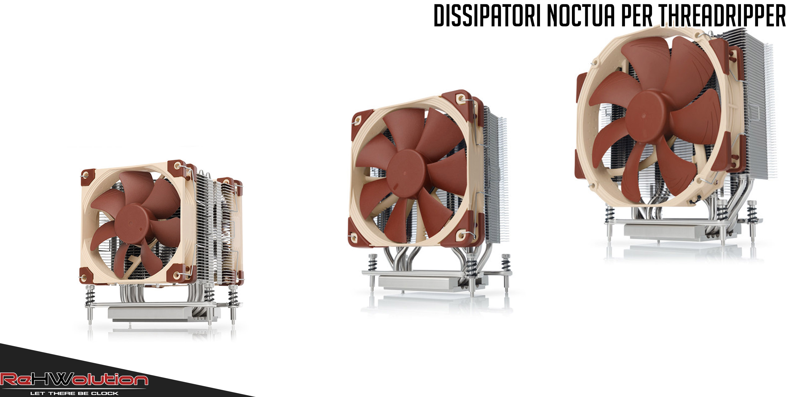 Dissipatori Noctua per Threadripper - NH-U9, NH-U12S e NH-U14S TR4-SP3 ...