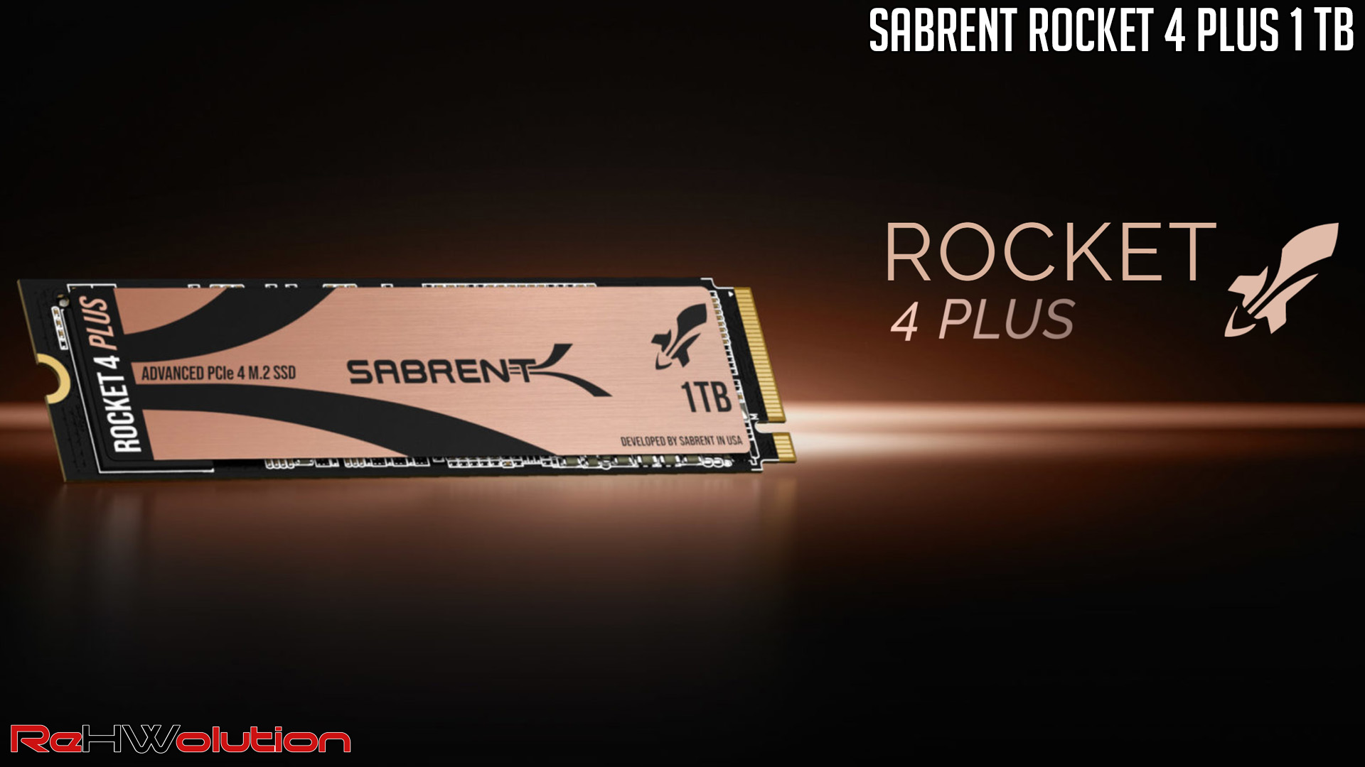 Sabrent Rocket 4 Plus 1 TB NVMe SSD - ReHWolution