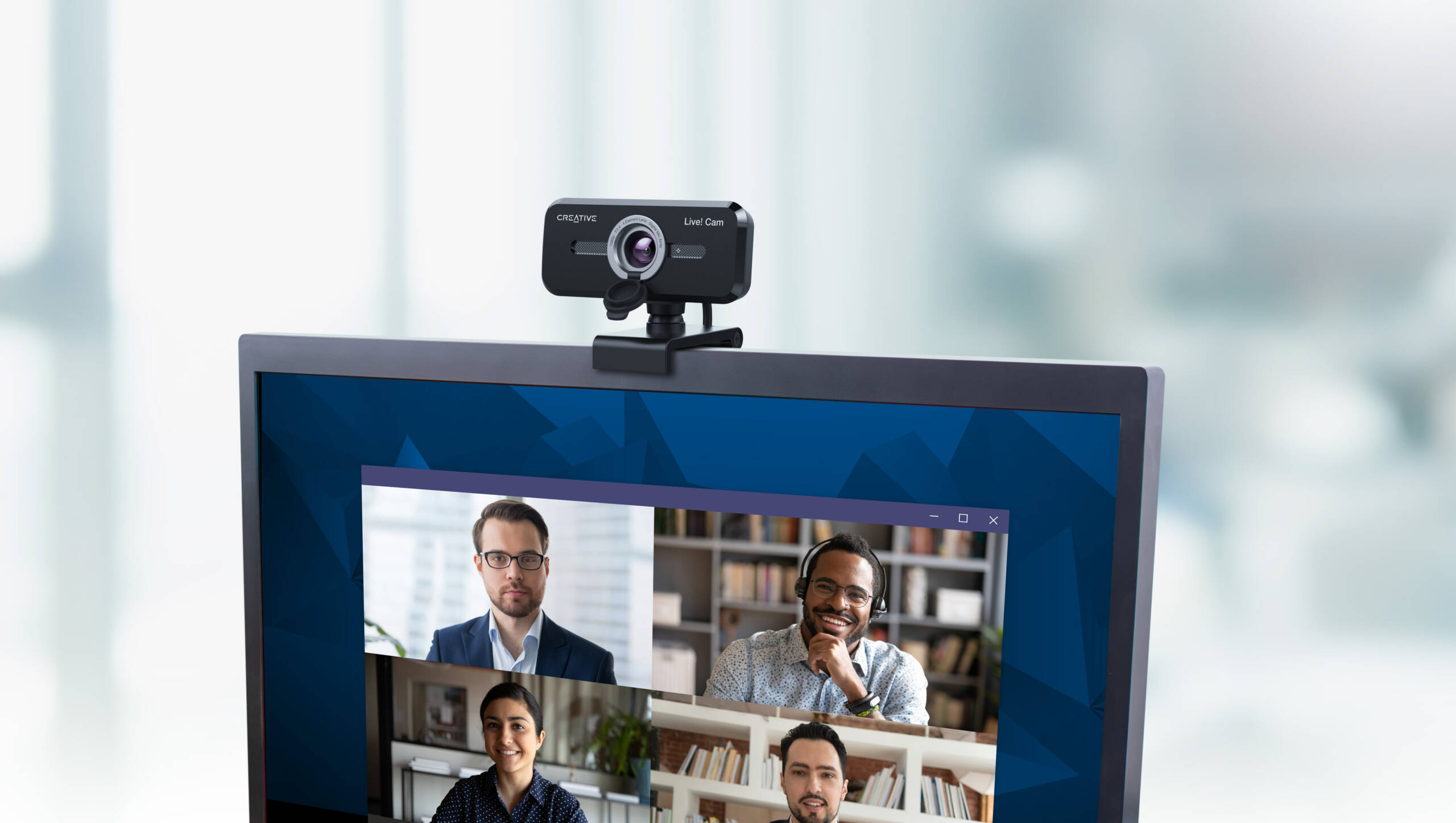 Creative Live! Cam Sync 1080p V2, webcam con tecnologia SmartComms Kit ...